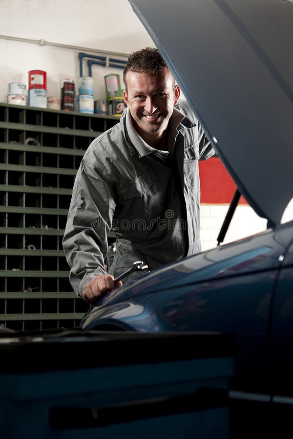Female mechanic at work stock photo. Image of repairing - 25391148
