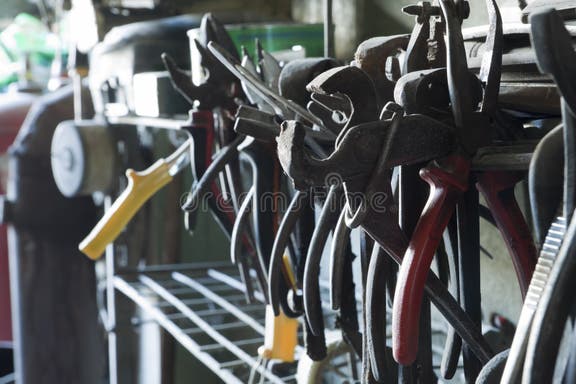 Mechanic work tools stock photo. Image of tongs, pincers - 21484702