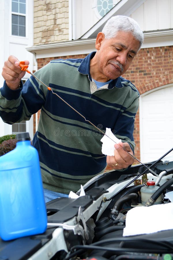 Mechanic Working on Car stock image. Image of repair - 29209391