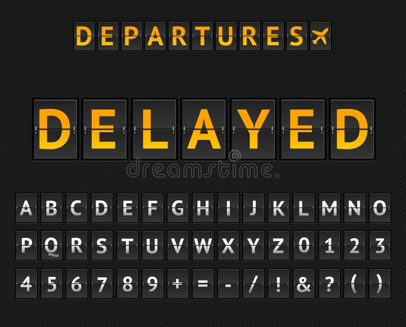 Airport Delayed Stock Illustrations – 647 Airport Delayed Stock ...