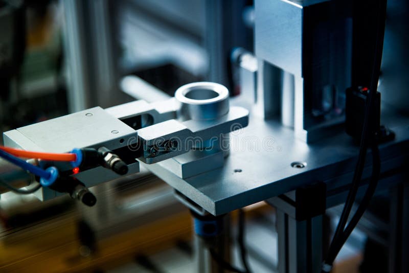 Mechanical arm stock photo. Image of automated, instruction - 99855808