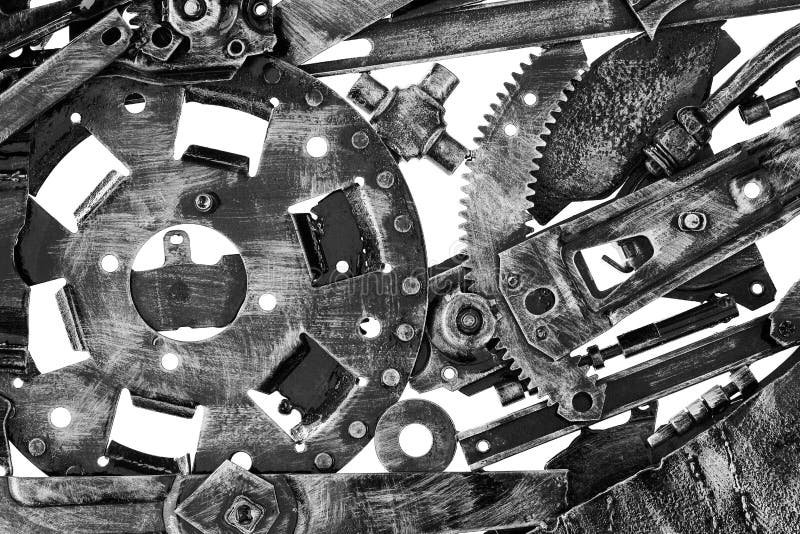 Mechanical assembly stock photo. Image of closeup, iron - 69434562