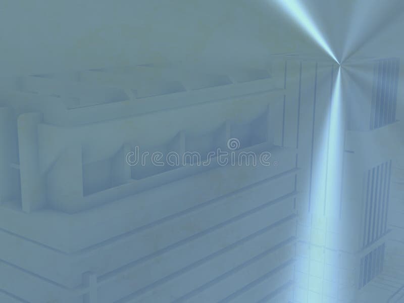 Architectural Background with Light Point Stock Illustration ...