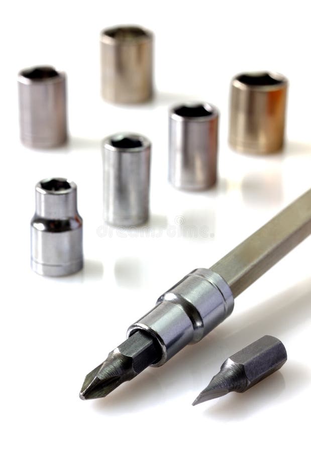 Mechanical bit tool set stock image. Image of construction - 39365791