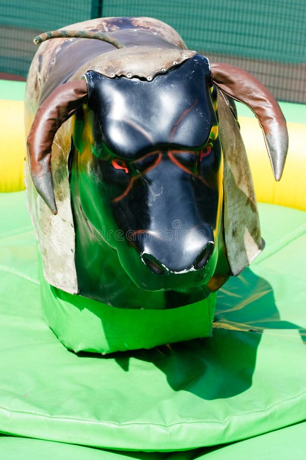 Mechanical Bull stock image. Image of attractions, rodeo - 23385359