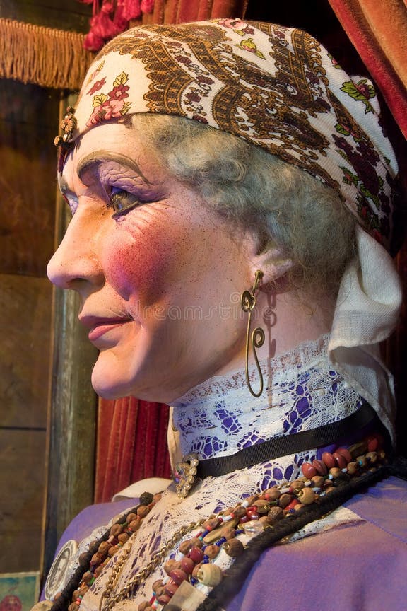 Mechanical Carnival Fortune Teller Stock Photo - Image of wrinkled ...