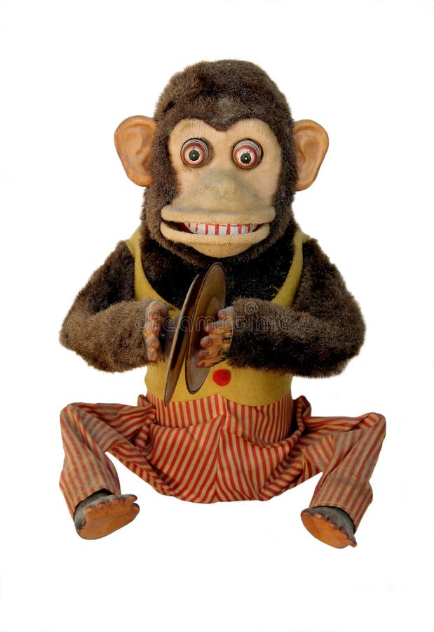 Mechanical Chimp stock photo. Image of funny, instruments - 14604692