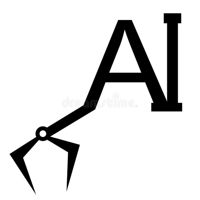 Mechanical Claws AI Concept Stock Vector - Illustration of science ...