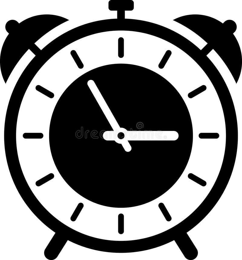 Mechanical Clock Icon. Time Symbol. Clock Time Sign Icon Mechanical ...