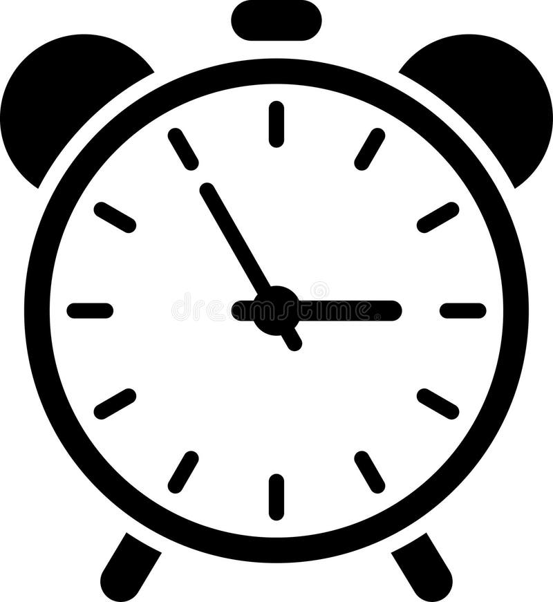 Mechanical Clock Icon. Time Symbol. Clock Time Sign Icon Mechanical ...