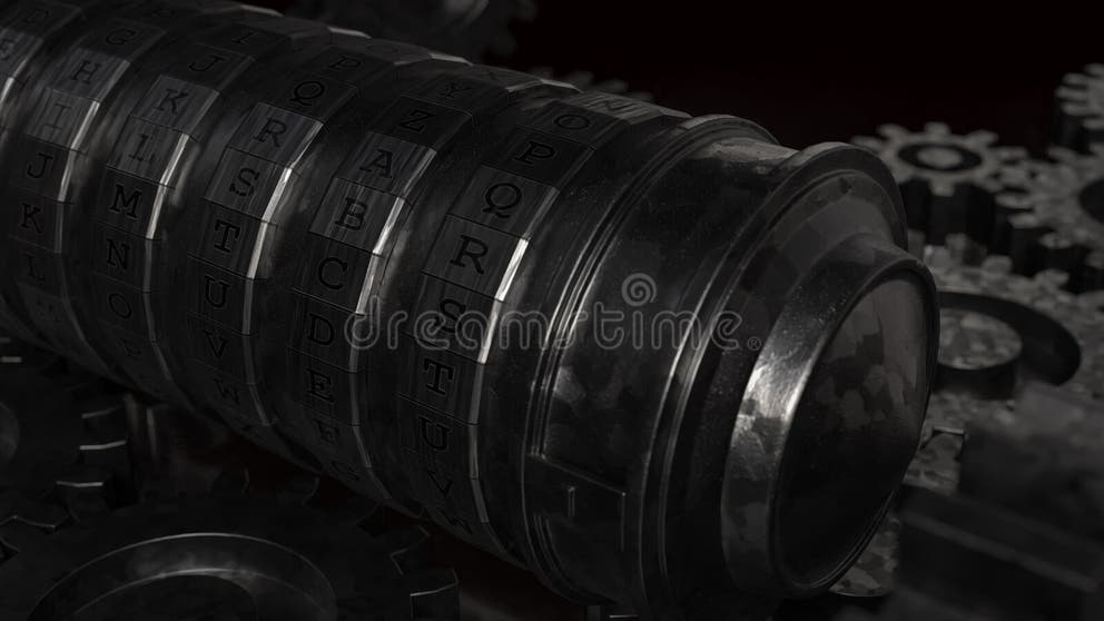 Mechanical Code Lock System Stock Illustrations – 526 Mechanical Code ...