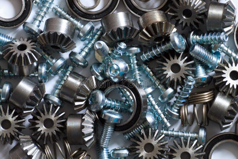 Mechanical components stock photo. Image of helical, component - 61740180