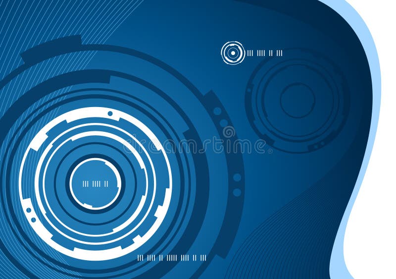 Concentric gear shapes stock vector. Illustration of dynamic - 4716551