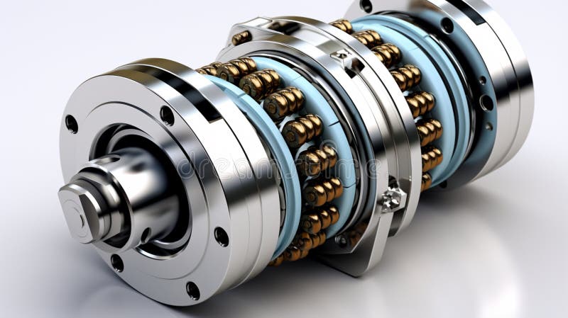 Mechanical Coupling Assembly Stock Illustration - Illustration of ...