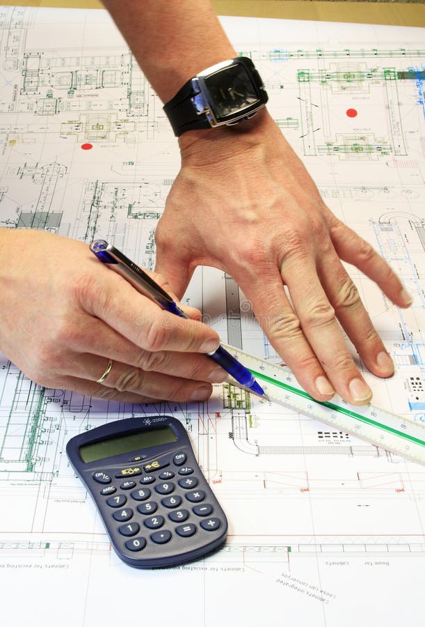 Mechanical Designer stock photo. Image of graph, architecture - 18572712