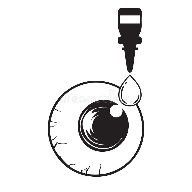 Eye Dry Drops Stock Illustrations – 334 Eye Dry Drops Stock ...