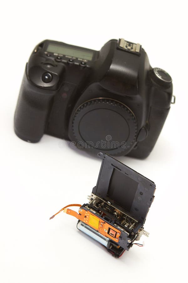 Mechanical Electronical Camera Shutter Removed from Slr Body for ...