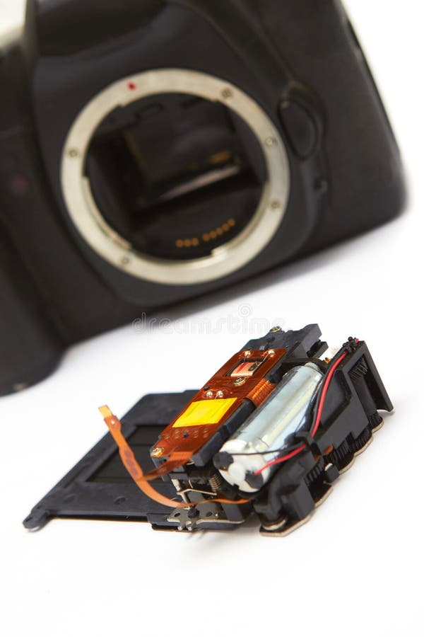 Mechanical Electronical Camera Shutter Removed from Slr Body for ...