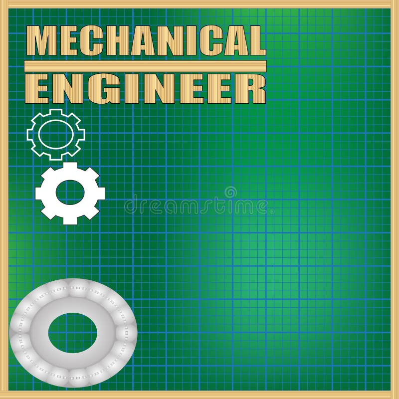 Abstract Background Mechanical Engineer Stock Vector - Illustration of ...