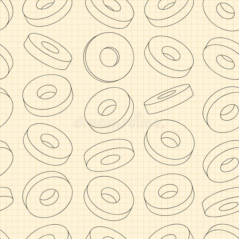 Mechanical Engineering Drawings on Blue Background. Cutter, Assembly ...