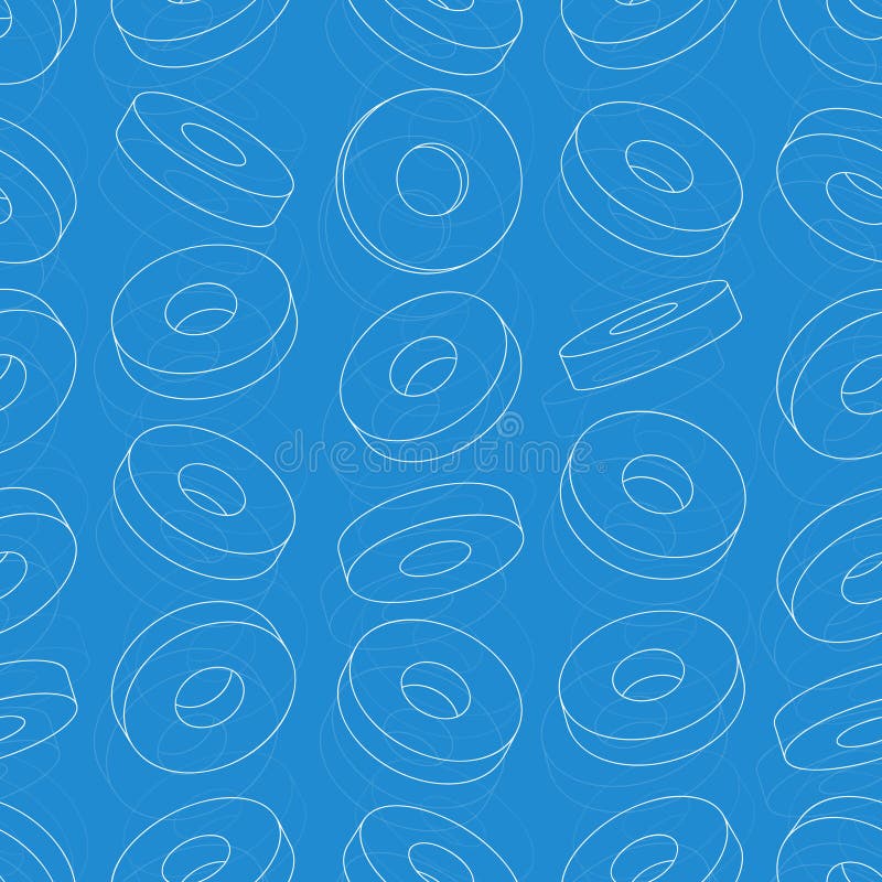 Mechanical Engineering Drawings on Blue Background. Cutter, Assembly ...