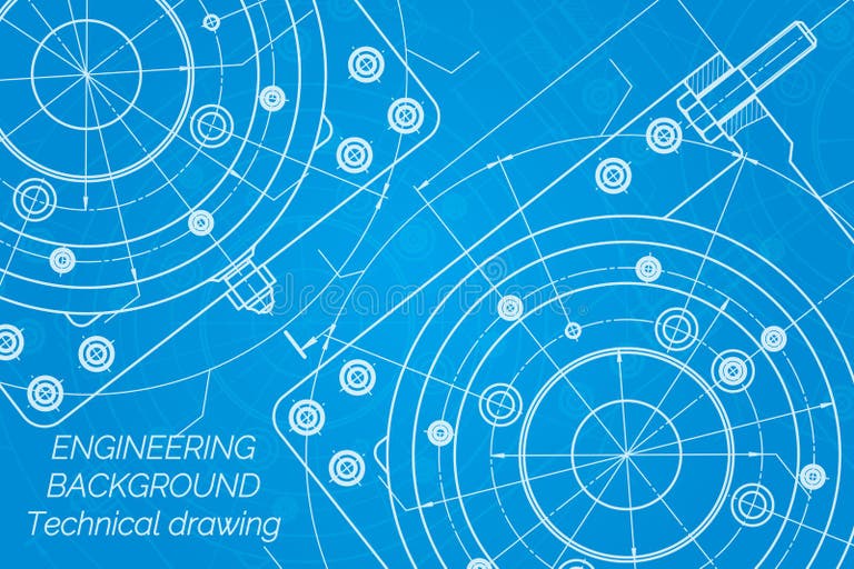 Machine Design Drawings Stock Illustrations – 6,011 Machine Design ...