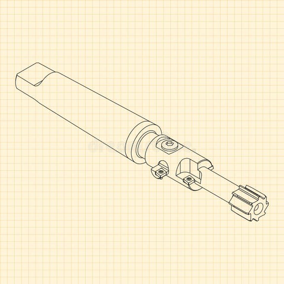 Mechanical Engineering Drawings. Tap Tools, Borer. Technical Design ...