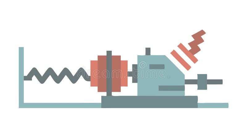 Mechanical Engineering and Energy Transfer Process, Vector Design ...