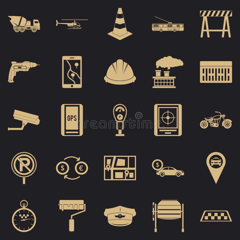 Engineering Icons Set Simple Style Stock Illustrations – 1,153 Engineering Icons Set Simple ...