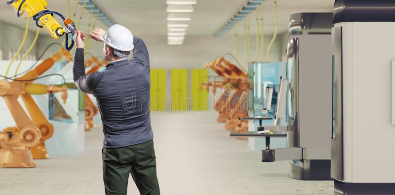 Mechanical Engineering and Machine Construction Stock Photo - Image of ...