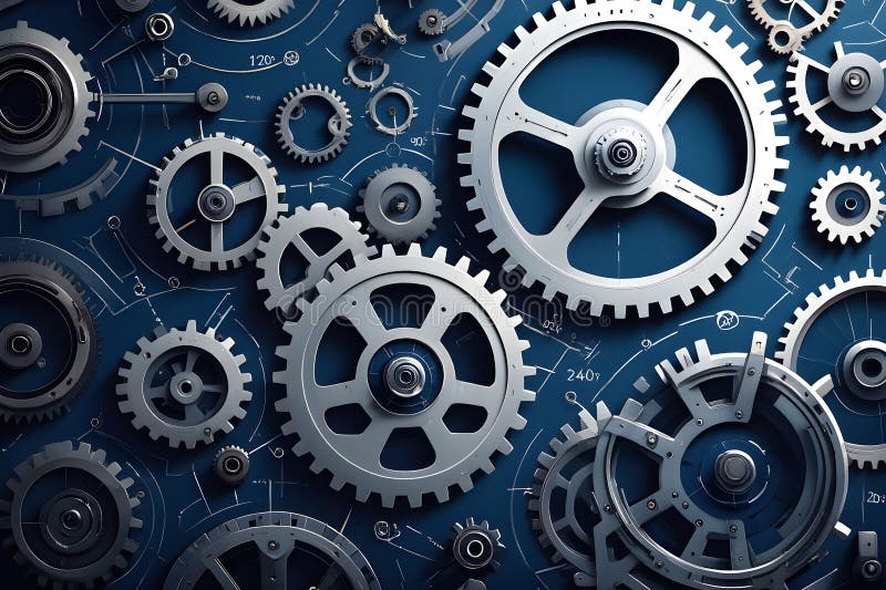 Mechanical Engineering Science Abstract Background Wallpaper. Abstract ...