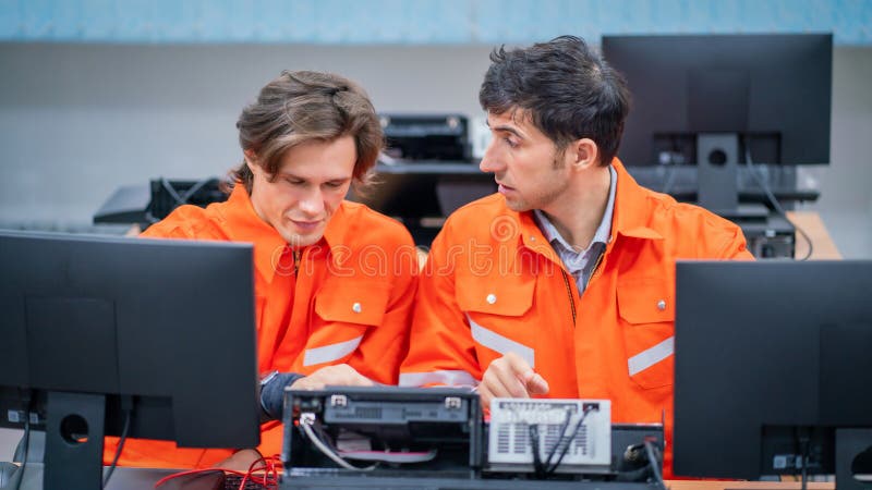 Mechanical Engineering Team Working in Robotic Technology Lap for ...