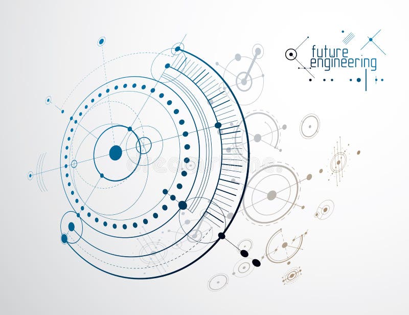 Blue HD abstract wallpaper stock illustration. Illustration of efect ...