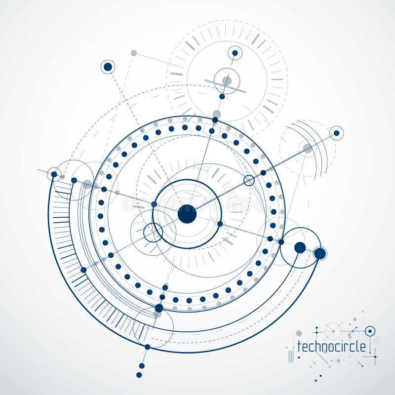 Mechanical Engineering Technology Vector Abstract Background ...