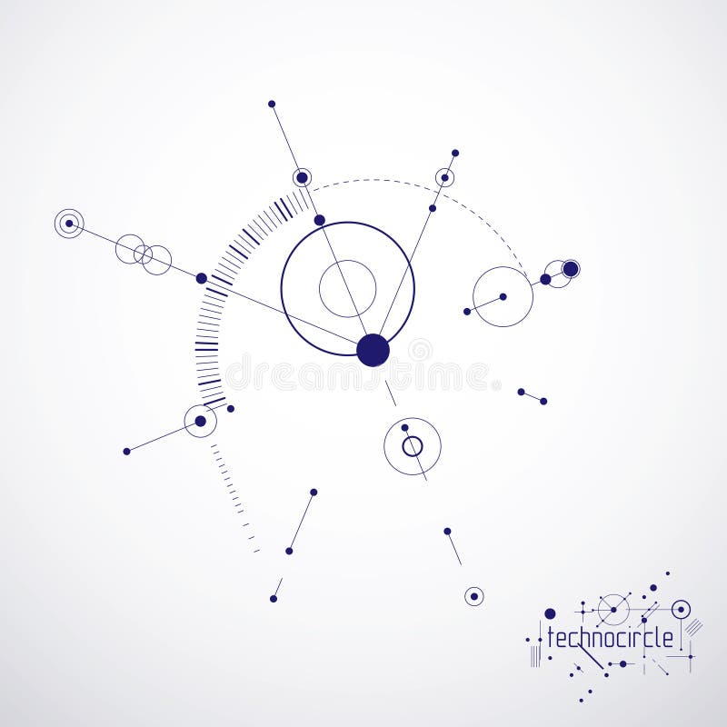 Mechanical Engineering Technology Vector Abstract Background. Stock ...