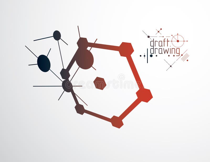 Mechanical Engineering Technology Vector Abstract Background ...