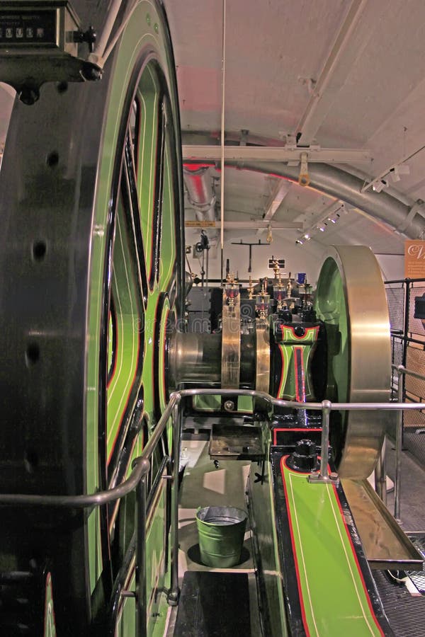 Mechanical Equipment in the London Tower Bridge, London Stock Image ...