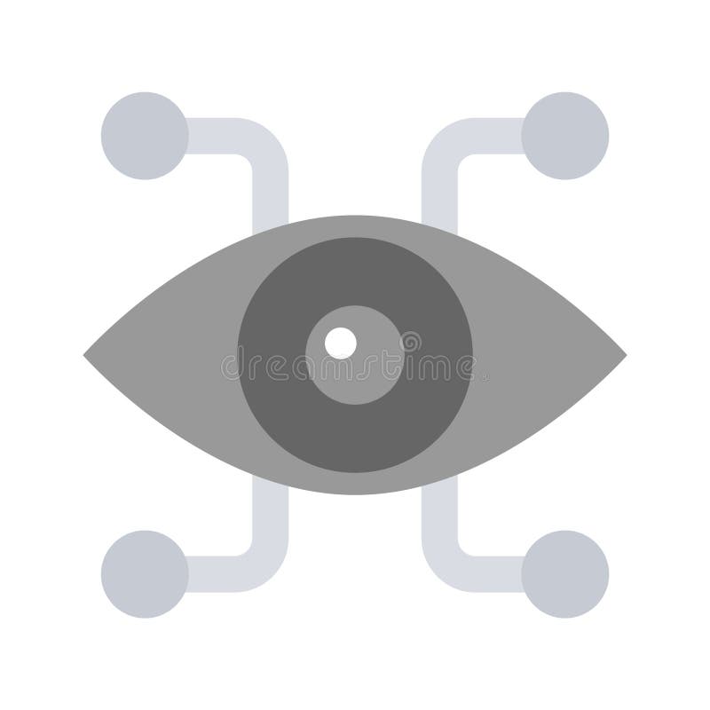 Mechanical Eye Vector, Artificial Intelligence Icon Design Stock Vector ...