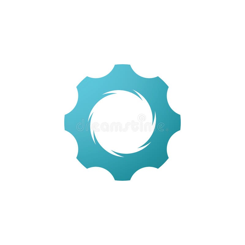 Mechanical Gear Logo Template Vector Element Stock Vector ...