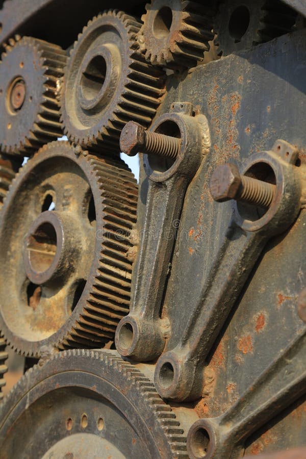 Mechanical gearing stock photo. Image of round, antique - 382459972