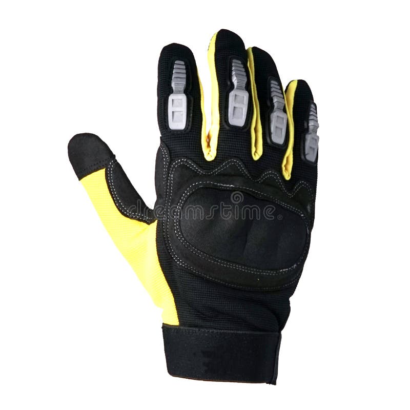 Mechanical Gloves To Protect the Hands of Workers and Racers Stock ...