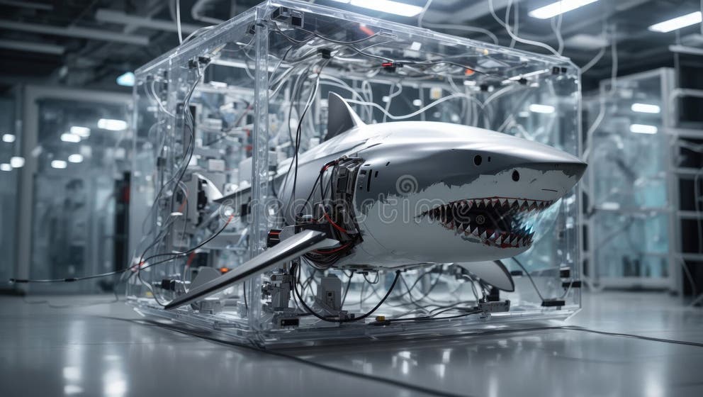 Cube Shark Ice Stock Illustrations – 12 Cube Shark Ice Stock ...