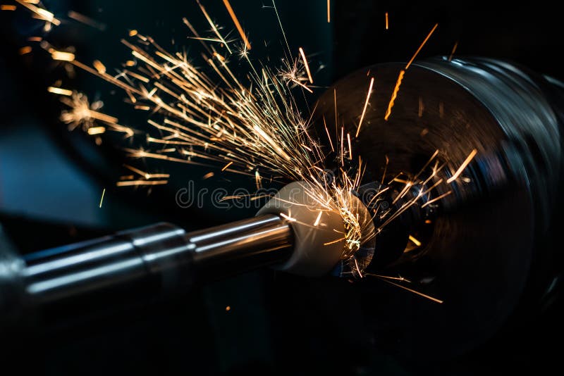 Mechanical Grinding of a Part with an Abrasive Stone in High-precision ...