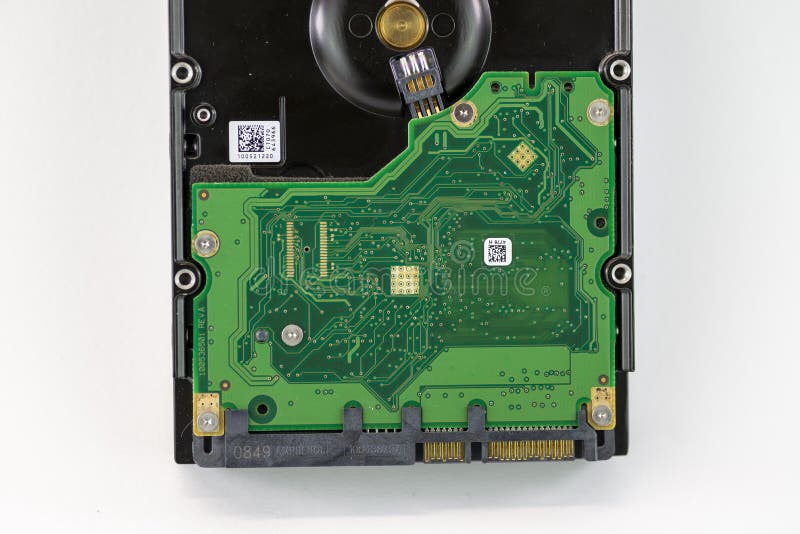 Mechanical Hard Disk of a Computer Editorial Photography - Image of ...