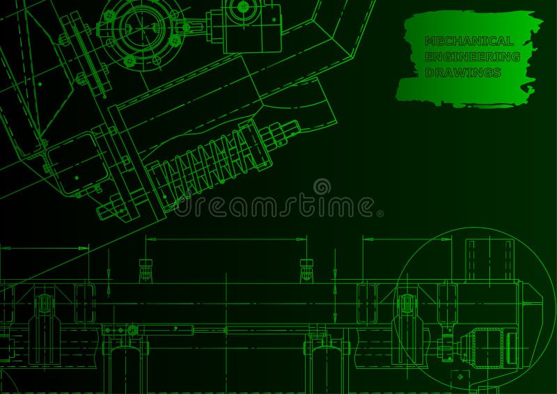 Mechanical Instrument Making. Technical Abstract Background Stock ...