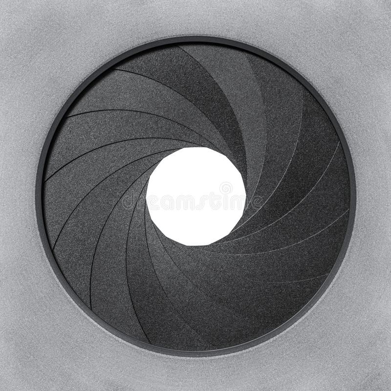 Mechanical Iris of a Camera Lens is the Opening Mechanism that Controls ...