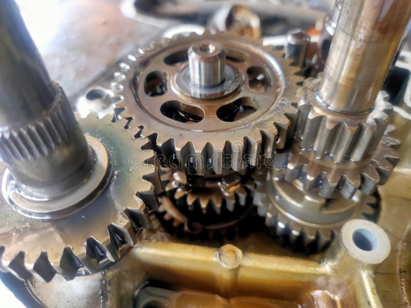 Mechanical Iron Rotating Motor Axle Stock Photo - Image of rotating ...