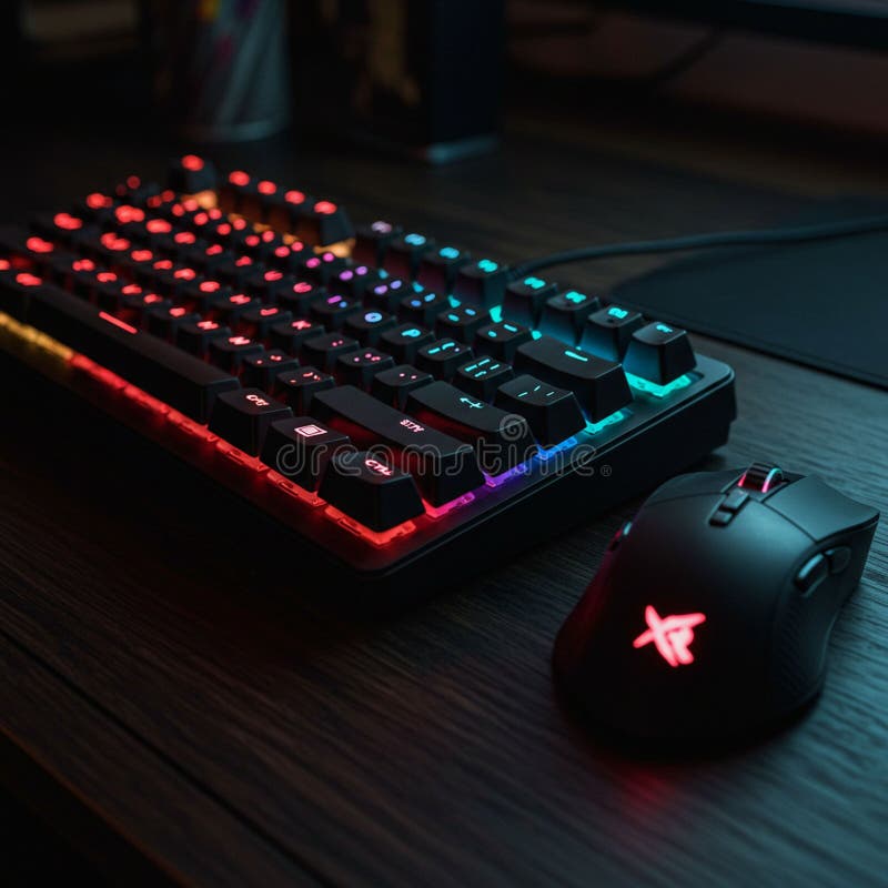 Dynamic Rgb Gaming Mouse Stock Illustrations – 106 Dynamic Rgb Gaming ...