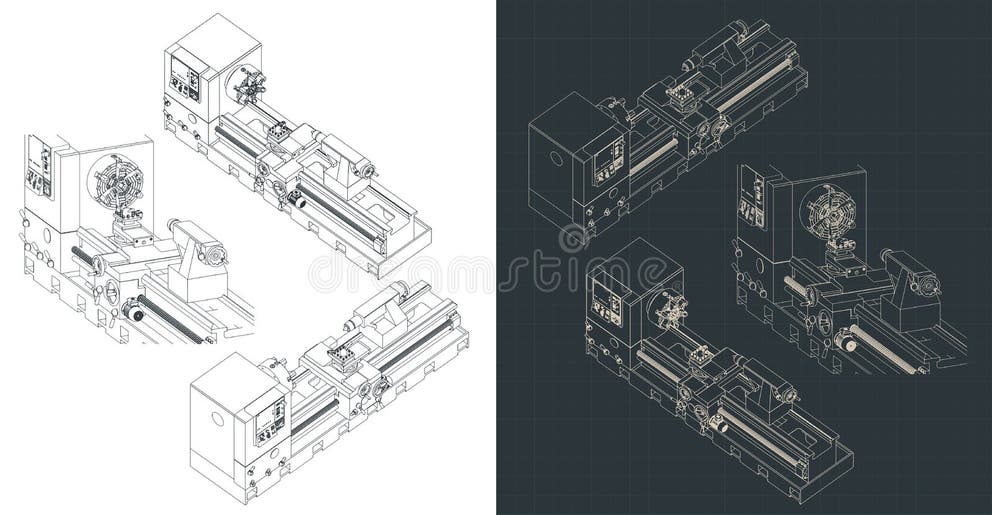 Lathe Blueprints Stock Illustrations – 111 Lathe Blueprints Stock ...