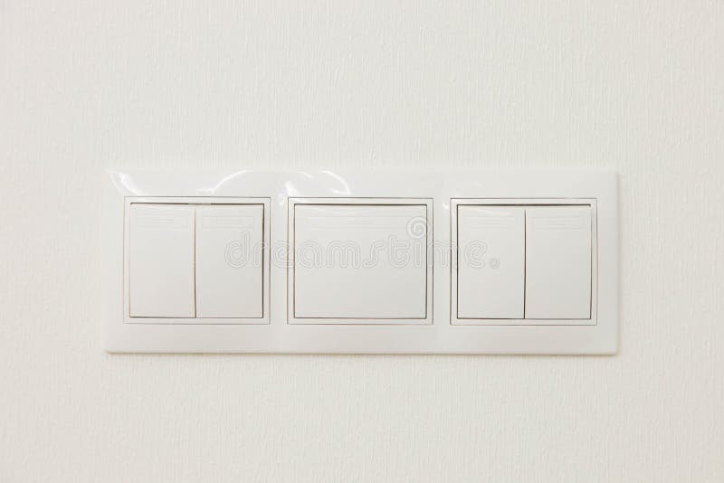 Mechanical Light Switch with Five Keys Stock Image - Image of saving ...